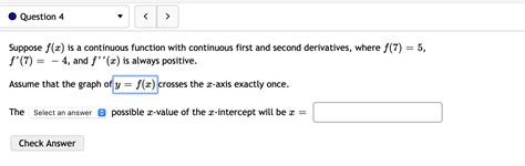 Solved Question 4 Suppose F X Is A Continuous Chegg Com