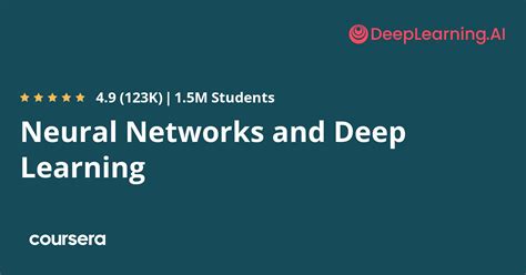 Neural Networks And Deep Learning By Deeplearningai Coursera