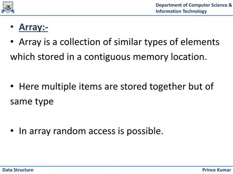 Data Structurearrayandsparse Matrixpptx