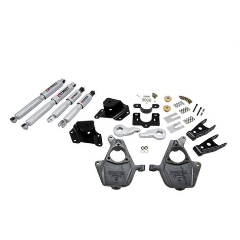 Belltech 661sp Lowering Kit W Sp Shocks Front Torsion Bar Suspension