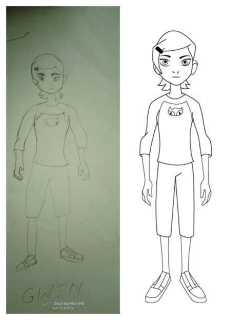Ben Cartoons Gwen Female Sketch Male Sketch Sketches