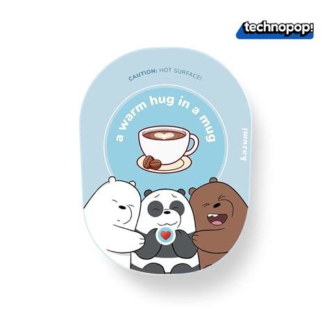 Kazumi We Bare Bears Beverage Warmer Technopop Ph Shopee Philippines