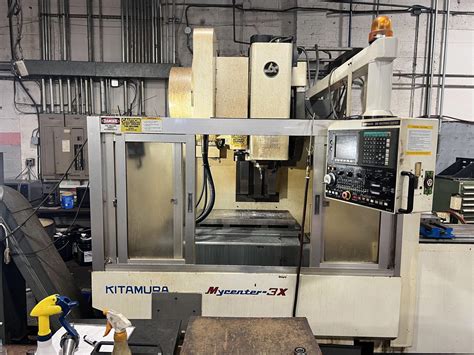Kitamura Mycenter 3x Vmc 1997 Apc 10k Spindle Revelation Machinery