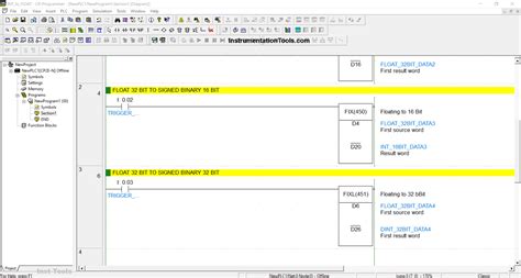 How To Convert Integer To Float In Omron Plc