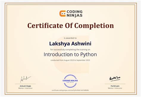 Lakshya Ashwini On Linkedin Codingninjas Pythonprogramming