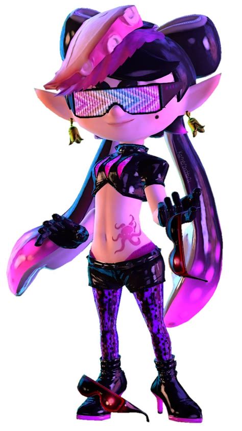 Octo Callie Pagedoll By Kameron Haru On Deviantart Splatoon Splatoon Squid Sisters Call Me