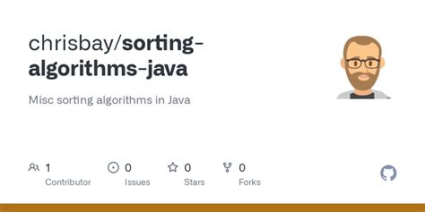 Github Chrisbaysorting Algorithms Java Misc Sorting Algorithms In Java