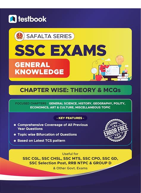 Buy Ssc General Knowledge Theory Mcqs Best 1200 Qs Book Online