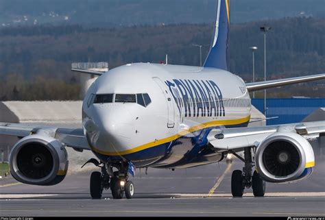 Ei Dlo Ryanair Boeing 737 8aswl Photo By Jürgen Id 784892
