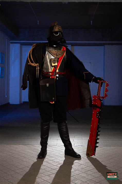 Косплей офицера Корпуса смерти Крига Death Korps Of Krieg Officer