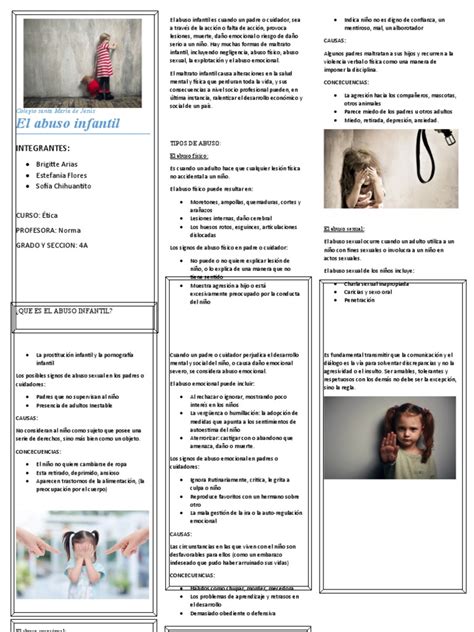 Que Es El Abuso Infantil Pdf Abuso Infantil Violencia Doméstica