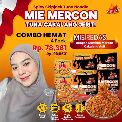Jual Nad Ayuwisya Approved Mercon Merah Putih Combo Hemat 4 Pack