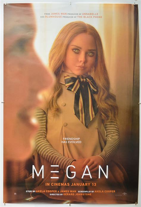 M3gan” Aka Megan Original One Sheet Poster Film Poster Movie