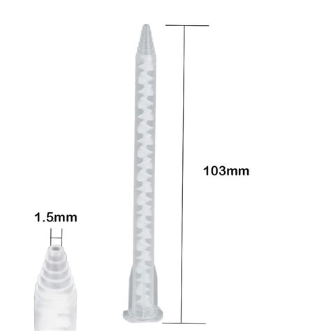 30 85pcs Resin Ab Glue Static Mixer Dispenser Needle Set 62 83 103mm For Two Component Liquid