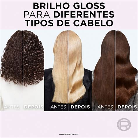 Mascara Elseve Glycolic Gloss Anti Porosidade Capilar Loréal Paris