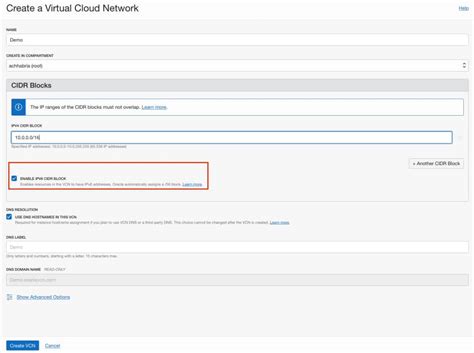 Ipv6 On Oracle Cloud Infrastructure