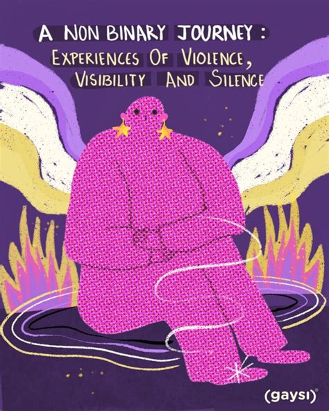 a non binary journey experiences of visibility violence and silence