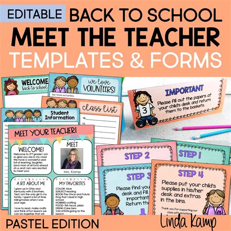 Easy Meet The Teacher Ideas 8 Stations To Help Your Back To School