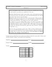CSE3100 Sample Exam 1 Pdf CSE3100 System Programming Feb 23 2018 Midterm 1 This Is A 90