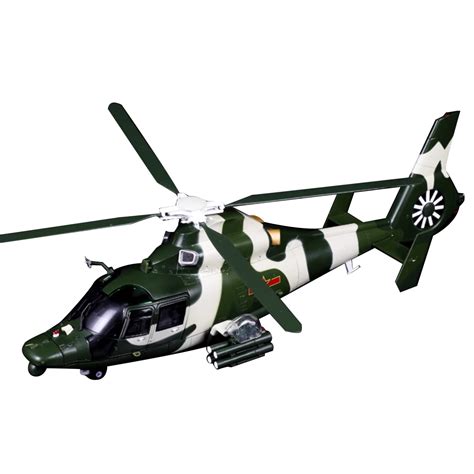Natefemin China Air Force Z 9 Helicopter Model For Aviation Collection
