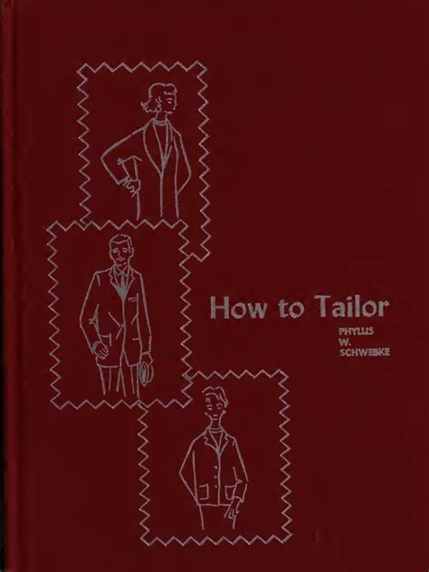 How To Tailor A Handbook For Home Tailoring Pdfdrive Pdf Seam Sewing Sewing