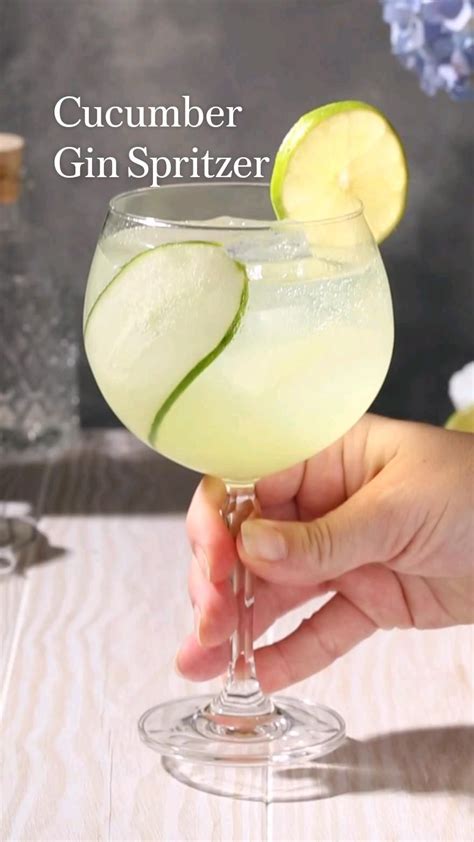 Cucumber Gin Spritzer Artofit