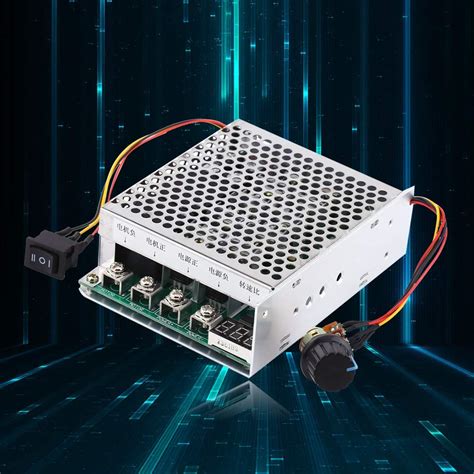 DC Speed Controller Reversible DC V V V A Adjustable Motor Driver Module With Digital