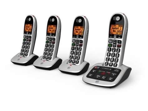 Bt4600 Bt 4600 Big Button Quad Phone Brand New 12 Month Guarantee 5016351617977 Ebay Uk