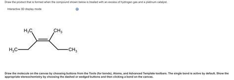 Solved Draw The Product That Is Formed When The Compound