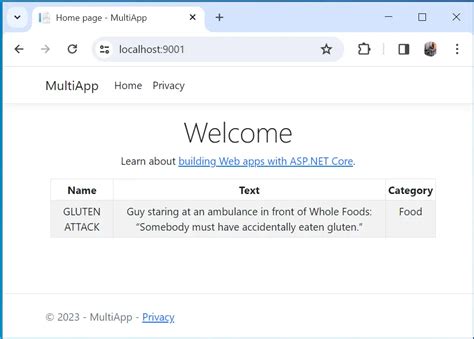 Multi Container Asp Net Core App With Docker Compose