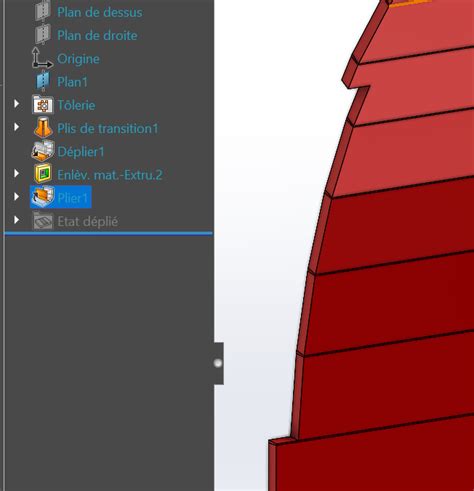 Erreur De Mappage Lors Dun Déplié Dun Pièce De Tolerie Forum Mycad