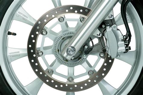 Front Wheel Of Honda Fury Motorcycle