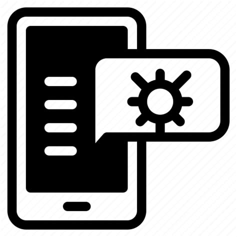 Smartphone Mobile App Chat Bubble Messaging Communication Icon Download On Iconfinder