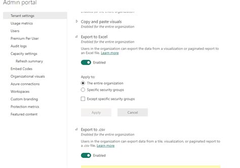 End Users Unable To Export Underlying Data Microsoft Fabric Community