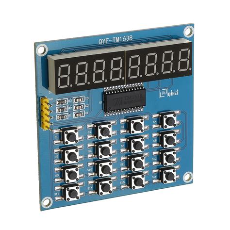 8 Bits Led Digital Tube Module Keyboard Scan And Display Module Tm1638