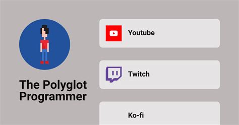 the polyglot programmer indie page