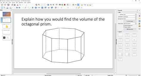 3d Octagonal Prism