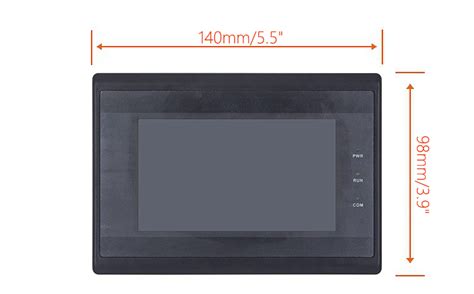 SUP N Resistive Touch Screen PLC HMI Display Communication