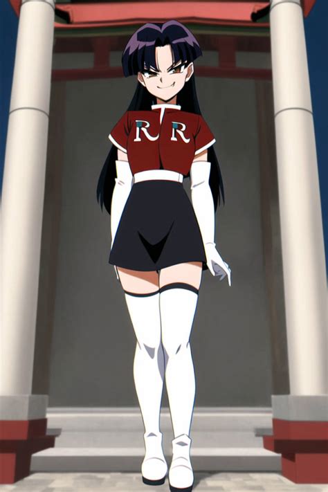 Team Rocket Agent Kagome Higurashi By Someone892 On Deviantart