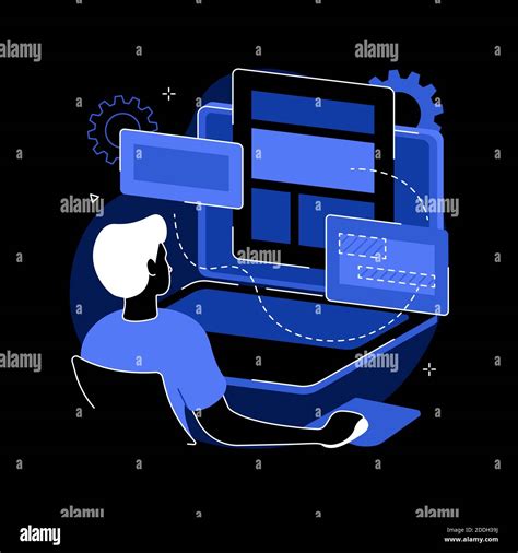 Copy Optimization Abstract Concept Vector Illustration Stock Vector