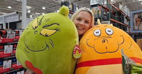 Huge Grinch And Max Squishmallows Spotted At Costco Hip2save