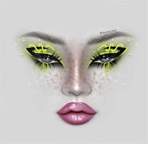 Neon Makeup Look Sunartiste Art Maquillage Des Yeux Maquillage