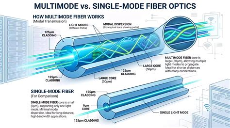 Multimode Fiber Guide Types Features And Selection