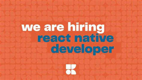 Kroppa Digital Agency On Linkedin Abrakroppa Reactnative Developer Wearehiring