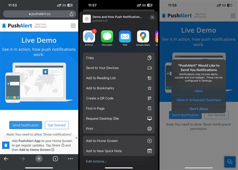 Ios Web Push Now Available On Safari Edge With Ios 164 On Iphone And Ipad Pushalert Blog