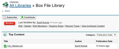 Salesforce Stuff Get The Content Blob Of File From Box And Store
