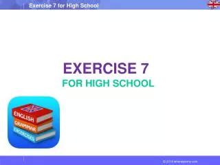 PPT Exercise 7 PowerPoint Presentation Free Download ID 1786520