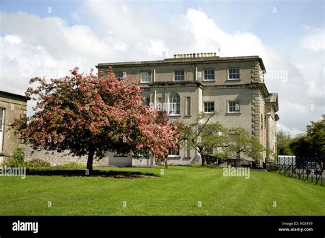 Emo Court Irish Stately Home Built By James Gandon Cherry Tree Stock