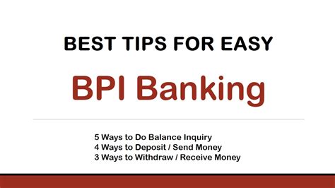 Best Tips For Easy Bpi Banking Youtube