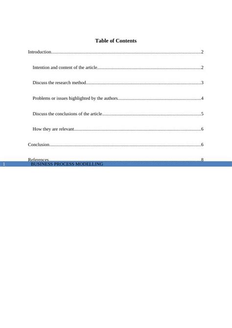 Business Process Modelling Desklib